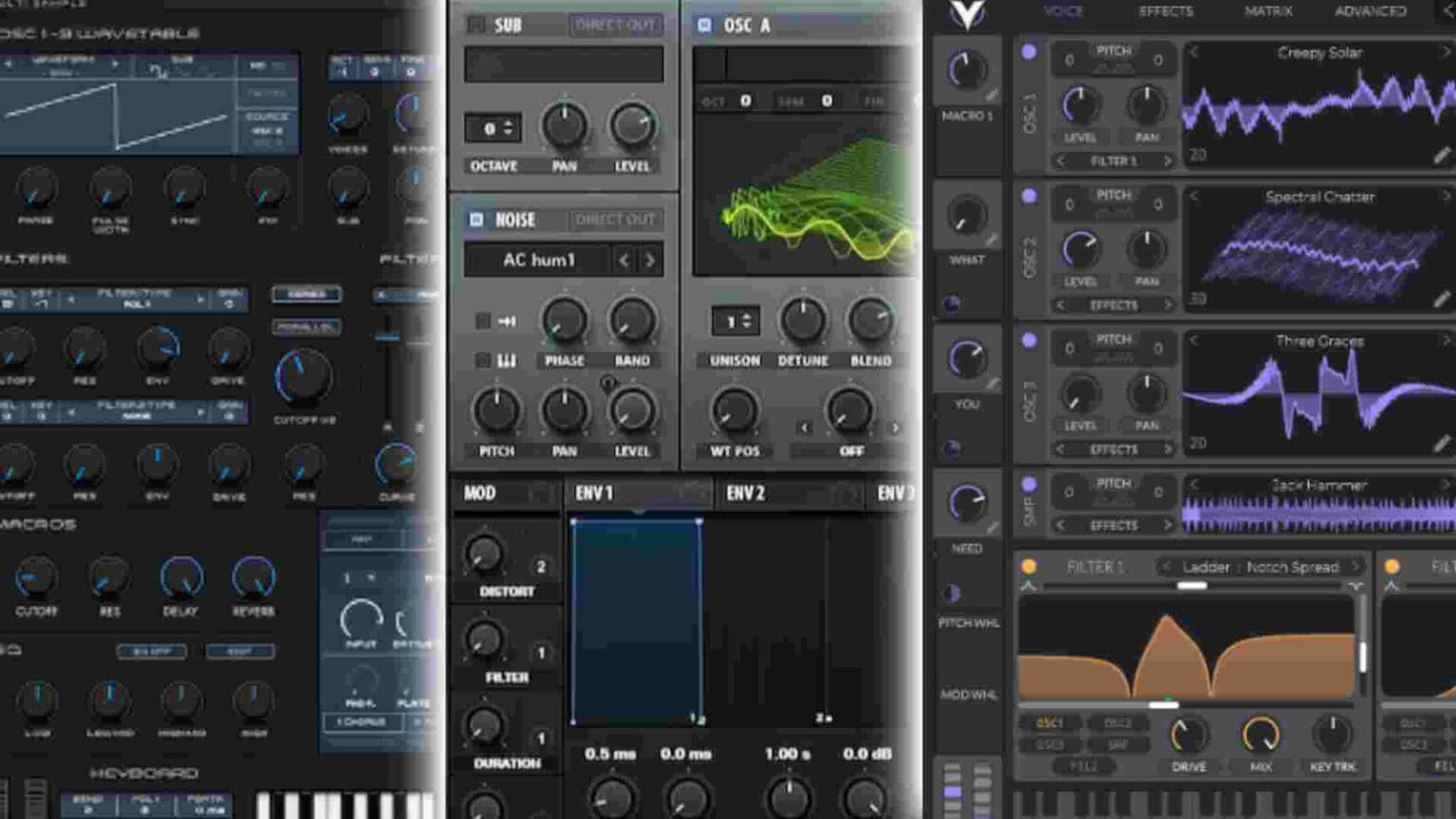 3 Best Free & Paid VST Synths - Basic Wavez