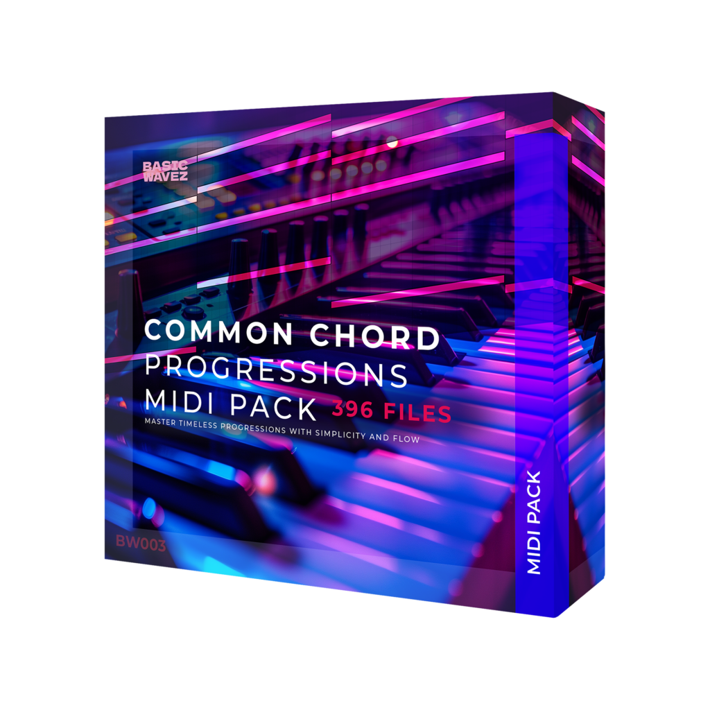 Common Chord Progressions MIDI Pack - Basic Wavez