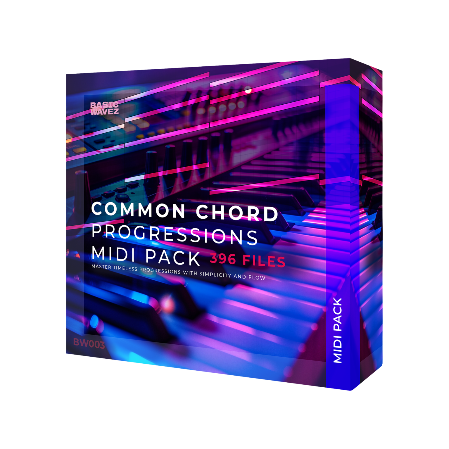 Common Chord Progressions MIDI Pack - Basic Wavez