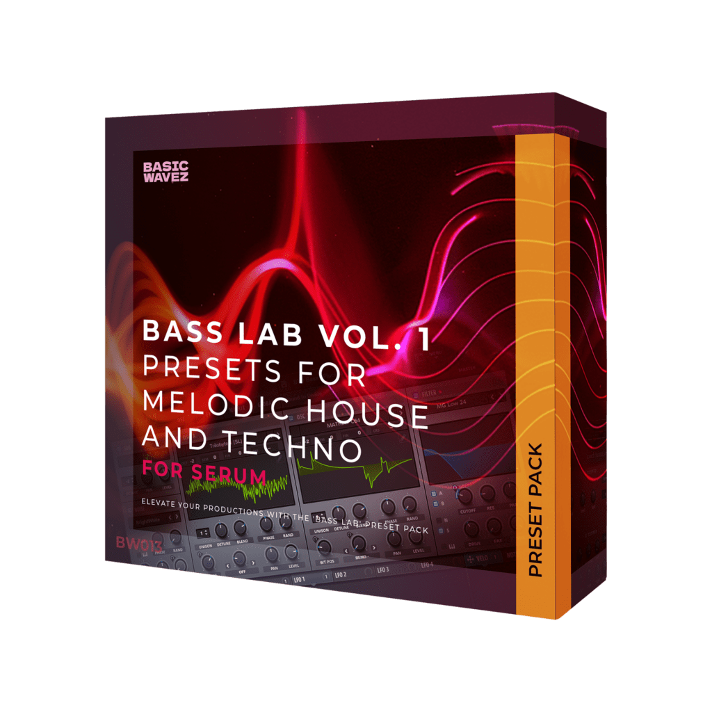 Bass Lab Vol. 1 - Serum Presets For Melodic House And Techno - Basic Wavez