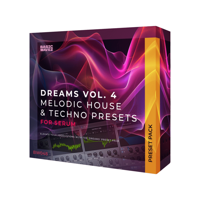 Dreams Vol. 4 - Melodic House & Techno Presets for Serum - Basic Wavez