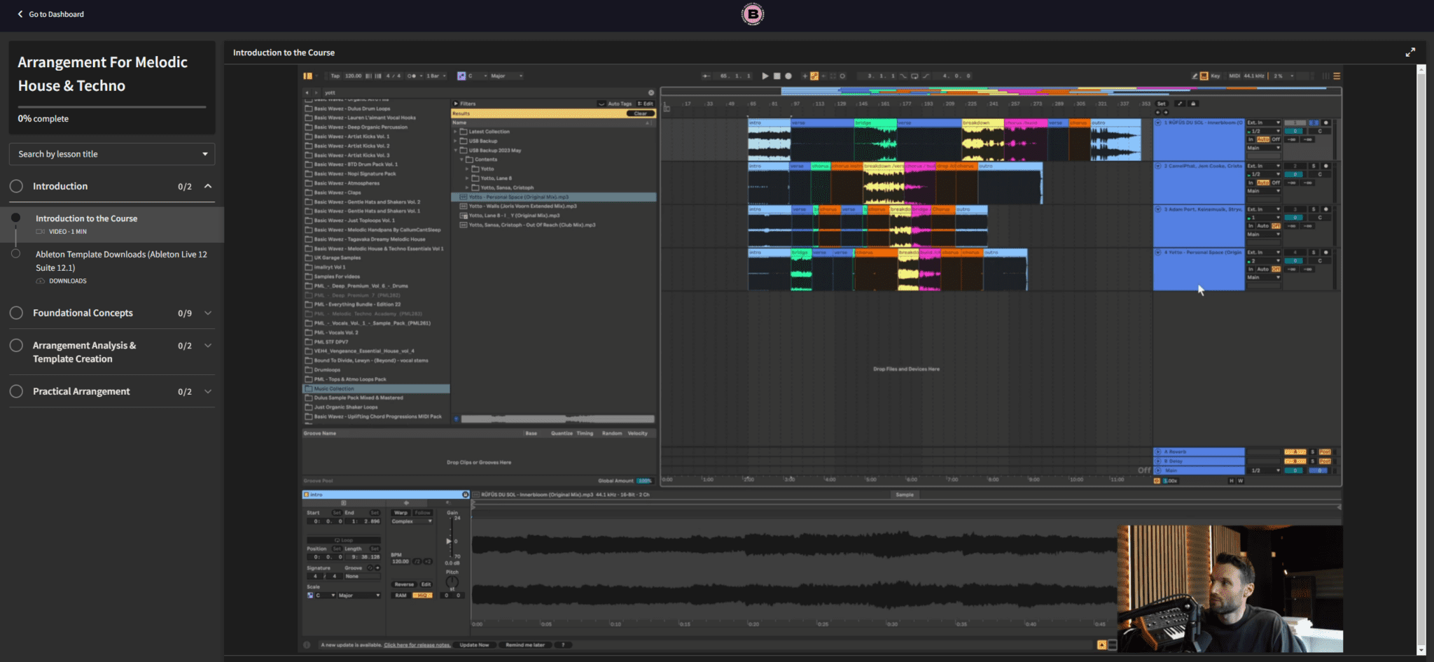 Arrangement For Melodic House & Techno - Basic Wavez