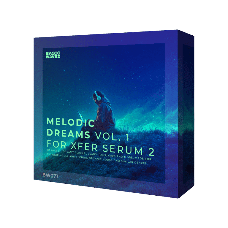Melodic Dreams Vol. 1 - Xfer Serum 2 Presets For Melodic House & Techno - Basic Wavez