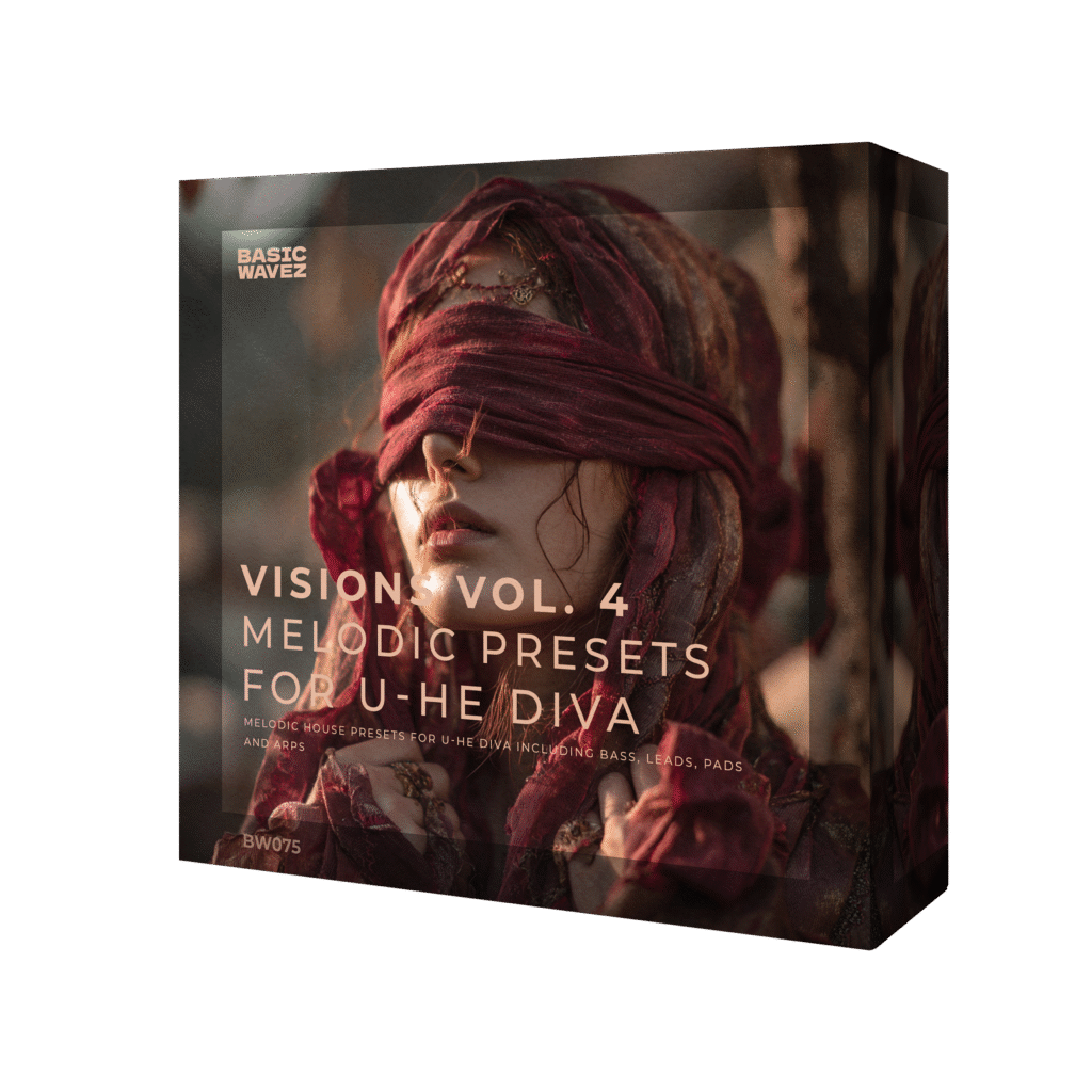 Visions Vol. 4 - Melodic House & Techno Presets for u-he Diva - Basic Wavez