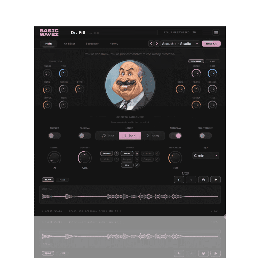 Dr. Fill - Drum Fill Generator - Basic Wavez